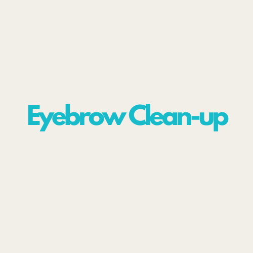 Eyebrow Clean-up – Savvy Jade Skincare